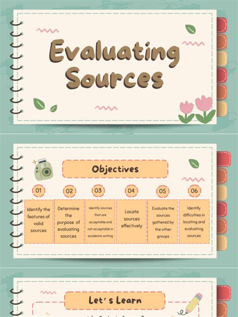 Evaluating Sources Eapp Pdf Primary Sources Science