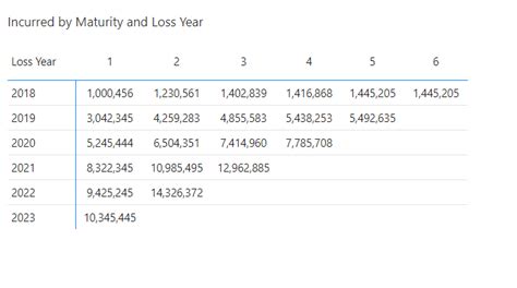 Insurance Loss Triangles