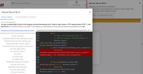 Internal Server Error · Issue 575 · Soflyybreakdance Bugs · Github