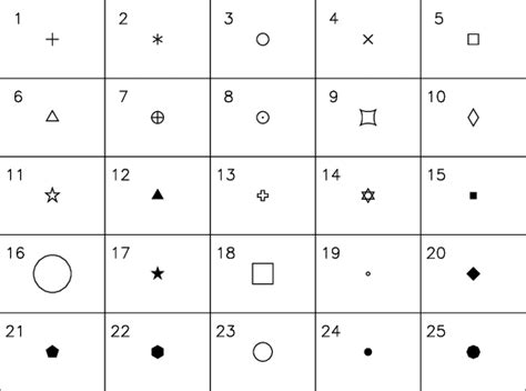 A Grid Of Identifying Symbols Used To Represent Each Model In The Download Scientific Diagram