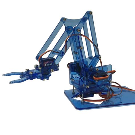Kit Estructura Brazo robótico para armar Acrilico Novatronic
