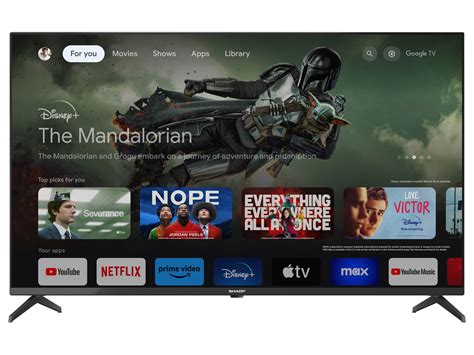 Sharp »43GL4160E« 43 Zoll 4K ULTRA HD Smart-TV, Google…
