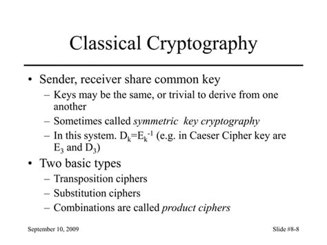 Basic Cryptography Ppt