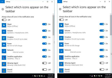 Taskbar System App Icons Hidden Disappear Icons Limited Windows Forums