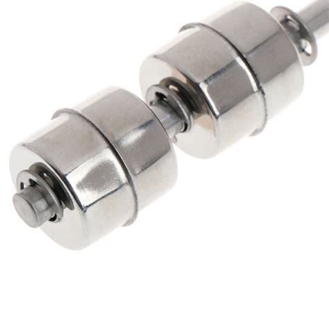 220v 10w 100mm Stainless Steel Float Switch Auto Tank Liquid Water Level Sensor Float Switch