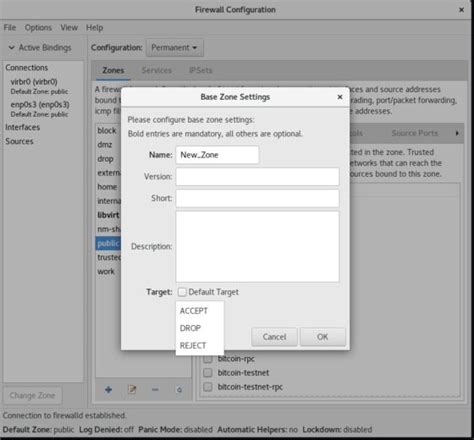 How To Install And Setup Firewalld Gui On Rocky Linux 8 Cyberithub