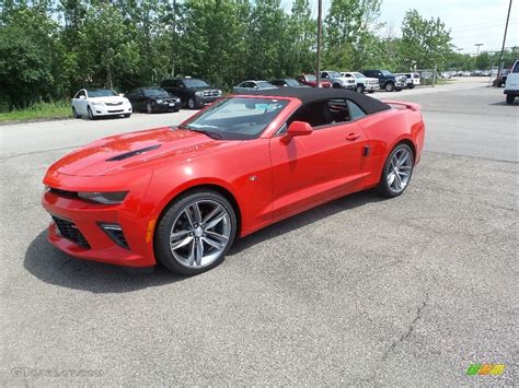 2017 Red Hot Chevrolet Camaro Ss Convertible 114216718