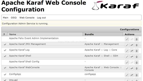 karaf教程第3部分 使用osgi metatype服务和felix webconsole改善配置编辑 apache karaf web