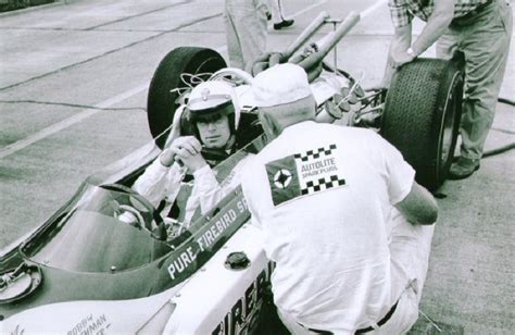 Photo 1964 Bobby Marshman Sitting In His Car At Indy 1 Race Car