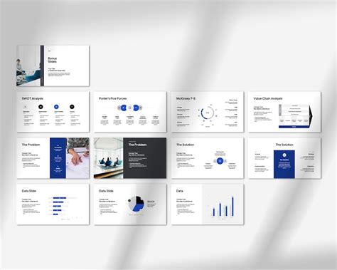 Job Interview Deck Powerpoint Template Ppt Template Job Search Resource Business Slide Deck