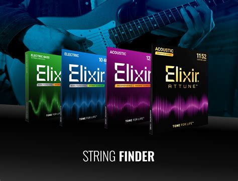 Elixir Strings Guitar String Tension Charts