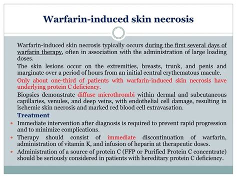 Ppt Calciphlaxis Or Warfain Induced Skin Necrosis Powerpoint