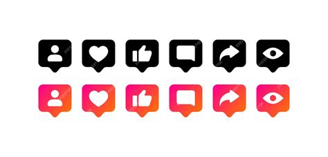 Premium Vector Interface Icons Different Styles Colored Interface Buttons Vector Icons