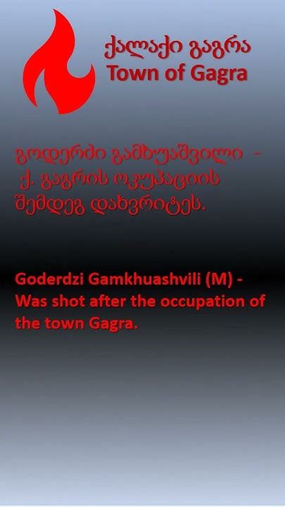 19 ქართველთა გენოციდი აფხაზეთში საქართველო Genocide Of Georgians In