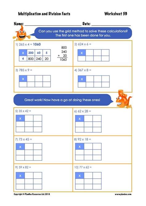 Grid Method Multiplication Explained By PlanBee
