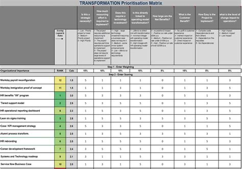 Prioritization Matrix Used To Identify Top Eight Initiatives Download Scientific Diagram