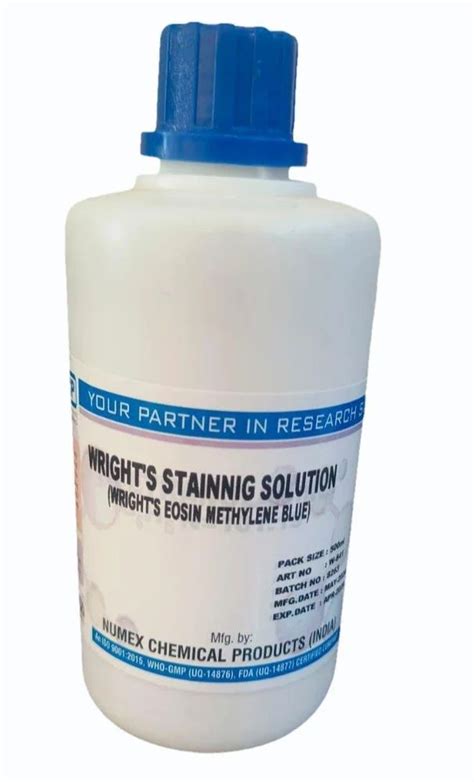 Wright Staining Solution For Laboratory At Best Price In Hapur Id