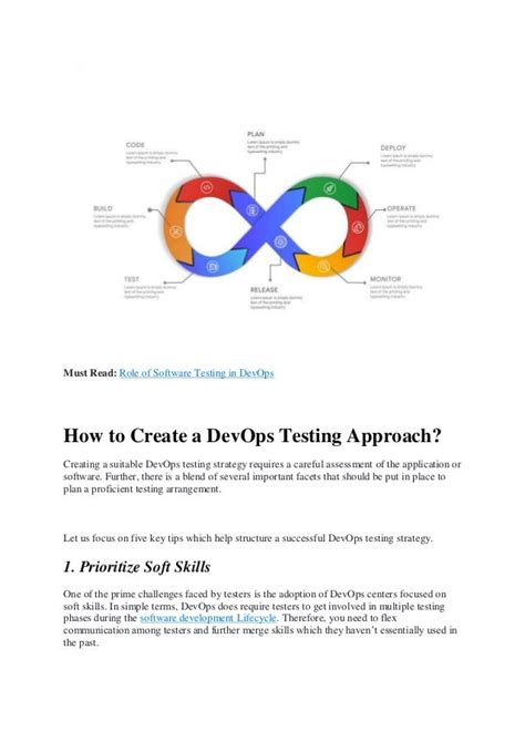 5 Tips To Structure Devops Testing Strategy