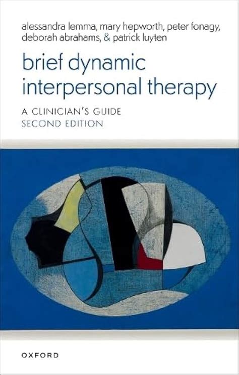 Brief Dynamic Interpersonal Therapy 2e Εκδόσεις Κωνσταντάρας