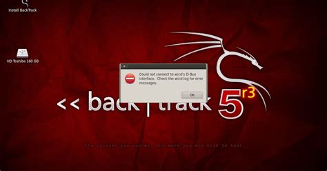 Fix Could Not Connect To Wicds D Bus Interface Di Backtrack R Anherr Blog S