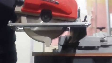 9 원형 금속기계 절단 동영상 C 형강 서울톱기계 Youtube
