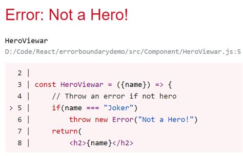 ReactJS 16 中的错误边界是什么 码农参考