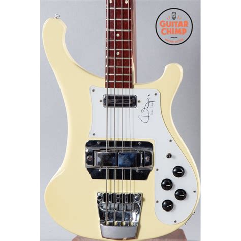 1993 Rickenbacker 4001cs Chris Squire Signature Bass Guitar Pure