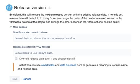 Jira Automation Actions Automation For Jira Cloud And Data Center Atlassian Documentation