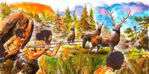 El Paleolítico Es La Etapa Más Antigua Y Larga Los Hombres Eran Nómades