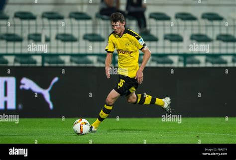 Dubai Uae 12th Jan 2016 Dortmunds Pascal Stenzel In Action During The Soccer Test Match Of