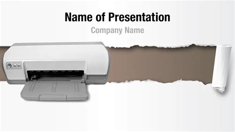 Computer Printer Powerpoint Templates Computer Printer Powerpoint Backgrounds Templates For