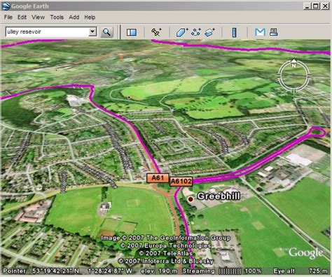 Plotting Your GPS Tracks In Google Earth Pushing Pixels