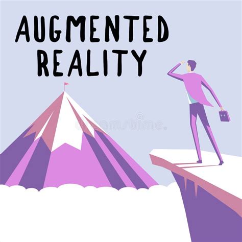 Handwriting Text Augmented Reality Business Concept Technology That Imposes Computer Image On