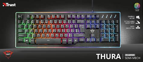 Review Gxt 860 Thura Gaming Keyboard Um Teclado Bonito E De