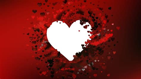 빨간색과 검은 색 발렌타인 배경 그래픽 Ai Eps Uidownload