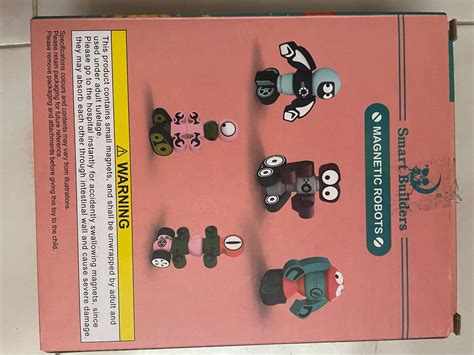 Magnetic Robot Blocks Hobbies And Toys Toys And Games On Carousell