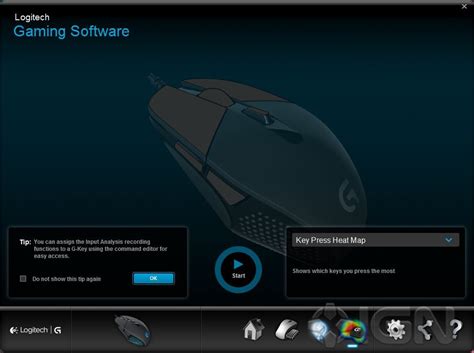 Slideshow Logitech G302 Software Screencaps