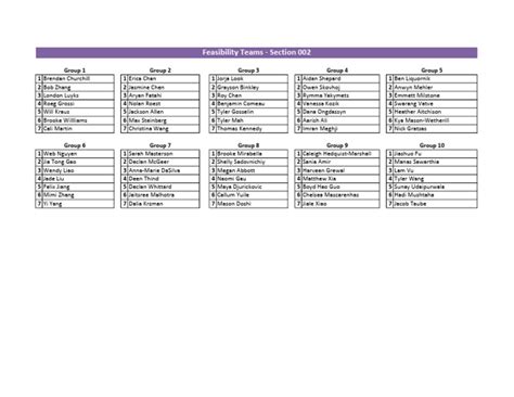 Feasibility Teams Section 002 Pdf