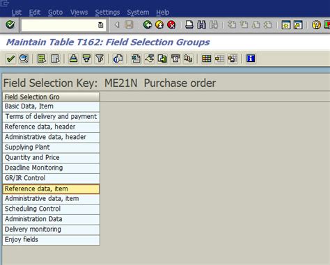 How To Make Header Texts Mandatory In Me21n Purcha SAP Community
