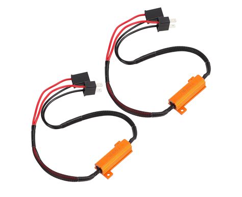 Led Decoder H7 Aluminum Housing Single Resistance Wire Led Headlight Fault Decoder Au