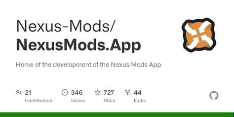 Github Nexus Modsnexusmodsapp Home Of The Development Of The Nexus Mods App Avalonia Ui