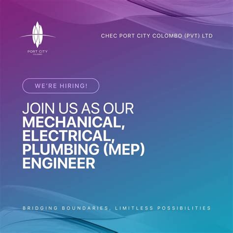 Mep Engineer Jobseekerlk