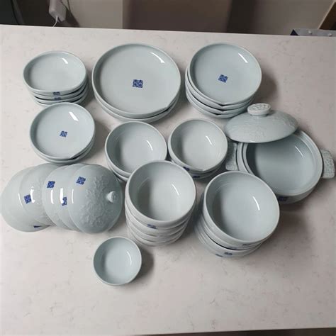 청화백자도자기 그릇세트 당근 중고거래