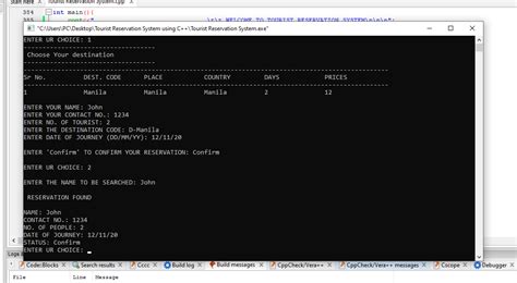 Tourist Reservation System Using C With Free Source Code Sourcecodester