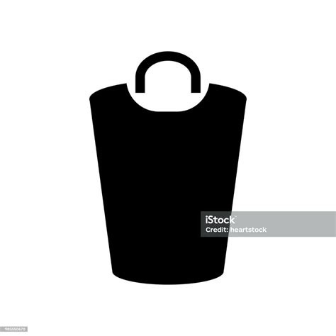 쓰레기 아이콘 벡터 아이콘입니다 간단한 요소 그림입니다 쓰레기 기호 디자인입니다 웹 및 모바일 사용할 수 있습니다 가방에 대한