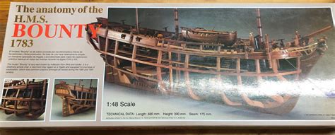 Artesania Latina Anatomy Of The Hms Bounty New In Box 4657519638