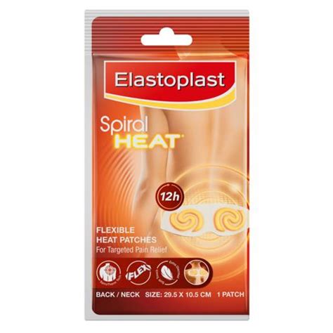 Elastoplast Back And Neck Spiral Heat Patch Check That
