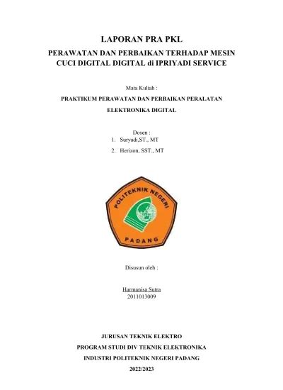 1911012006 Dian Permata Putri Laporan Pra Pkl