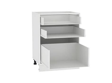 Каркас нижнего шкафа с 3 мя ящиками Н 603 Белый купить недорого по цене от 5 370 руб в интернет