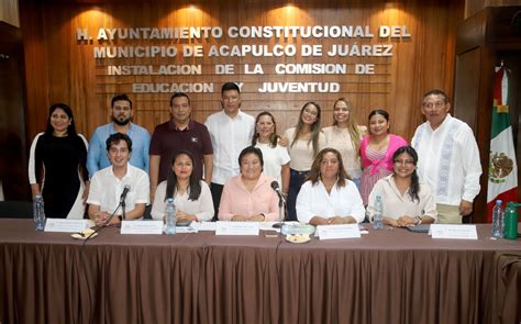 Instala Gobierno Acapulco Comisiones De Educación Y Cultura